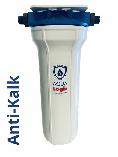 AQUA Logic - Inline 3/8 - Anti Limescale - 10 INCH (built-in water filter)